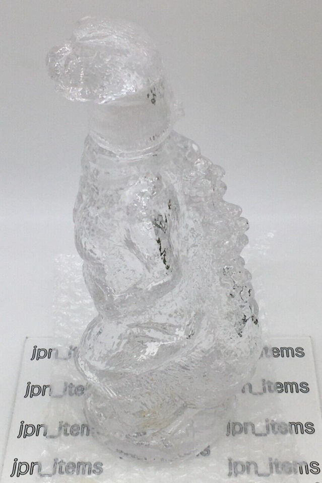 Godzilla Limited Decanter Vintage White Glass Bottle TOHO UNICON 1980s ...