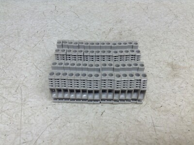 Allen Bradley 1492-W10 Grey Gray Wire Terminal 1492W10 Lot of 30 (TSC ...