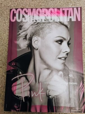 Cosmopolitan Magazine Pink January 2018 | eBay