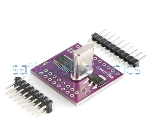 1PCS SC16IS752 I2C/SPI bus interface to dual channel UART conversion ...