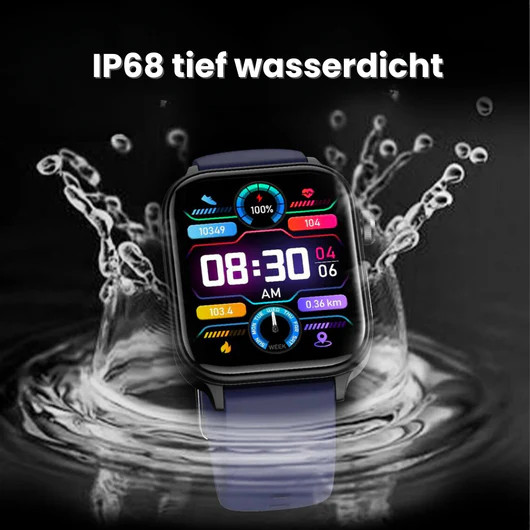 GlucoCare™ SOS 2.0 Smartwatch | SOS-Funktion, Sturzerkennung ...