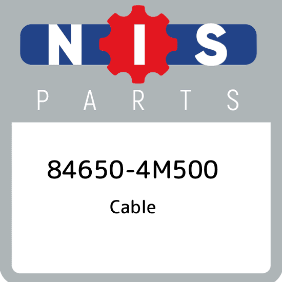 84650-4M500 Nissan Cable 846504M500, New Genuine OEM Part | eBay
