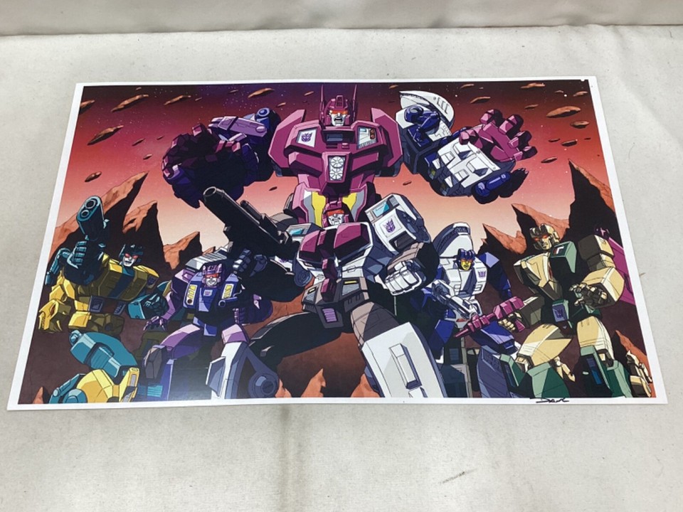 G1 Transformers Decepticons Terrorcons Team Poster 11x17 Picture 1987 ...