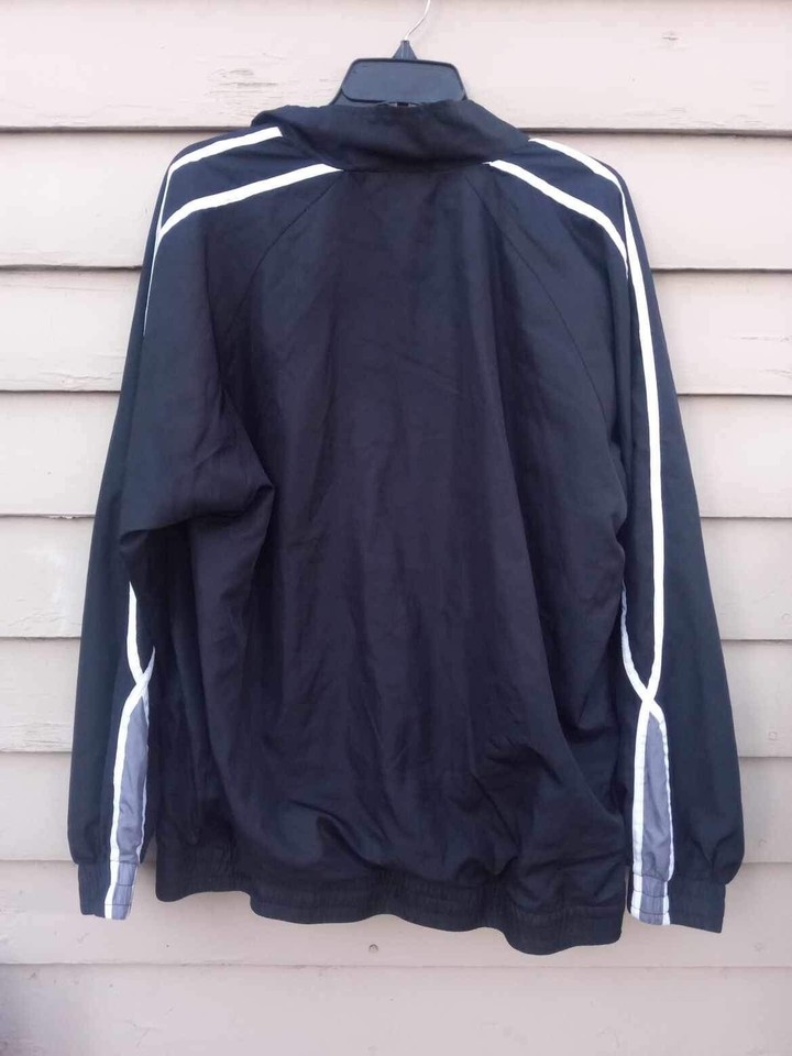 spalding jacket for men size l color black / White | eBay