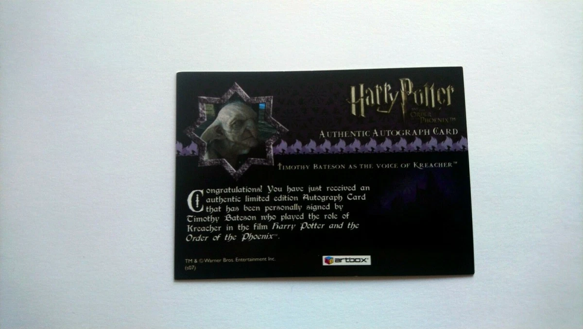 Timothy Bateson Harry Potter