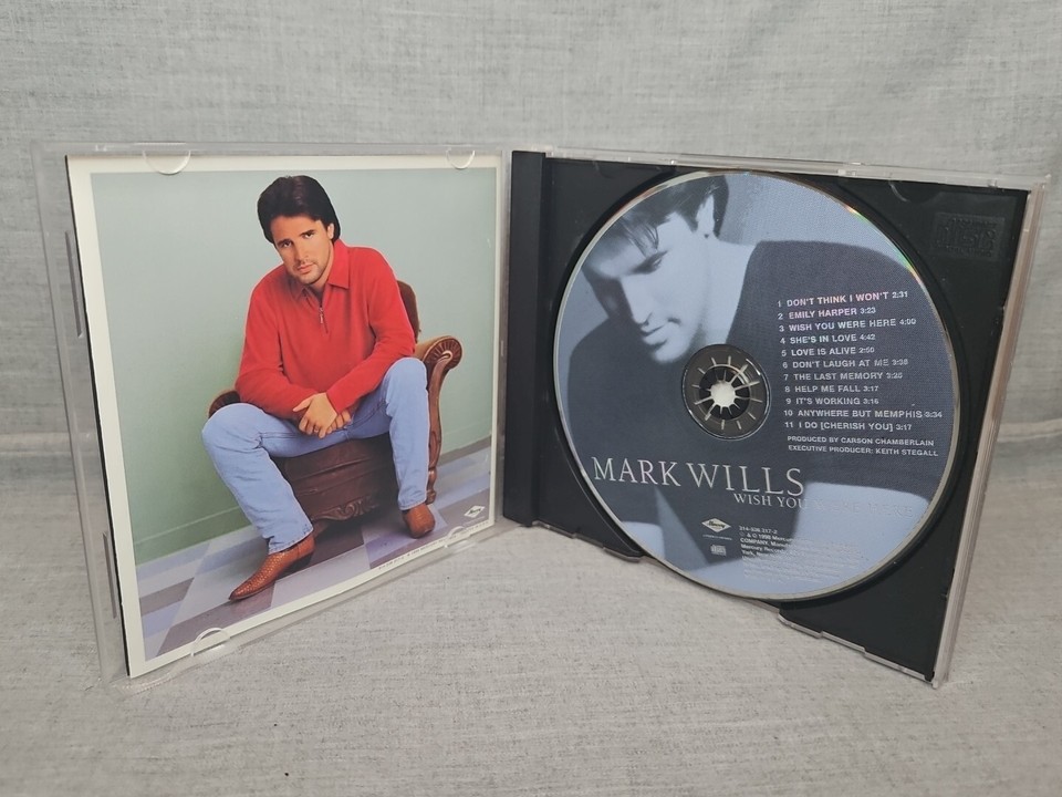 Wish You Were Here by Mark Wills (CD, May-1998, Mercury Nashville ...