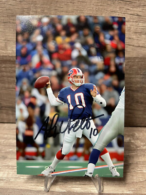 Alex Van Pelt Buffalo Bills Hand Signed 4x6 Photo TC46-5263 | eBay