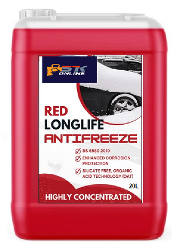 Red LongLife Antifreeze Coolant Concentrate -36° 20 Litre Engine ...