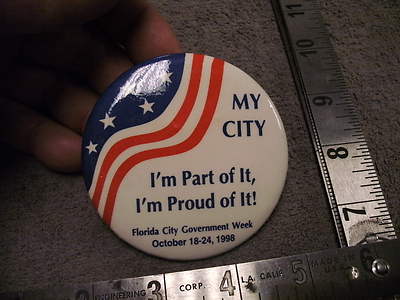 1998 Florida City Government week , My City , " I'm Part of it. Two ...