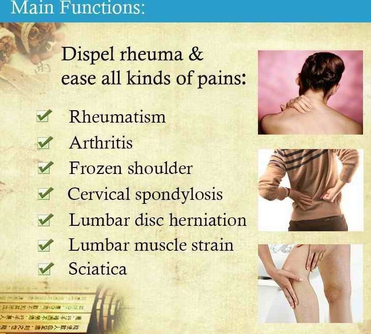 Warming Heating Pain Relief Patch Plaster - Rheumatism Neck Back Pain ...