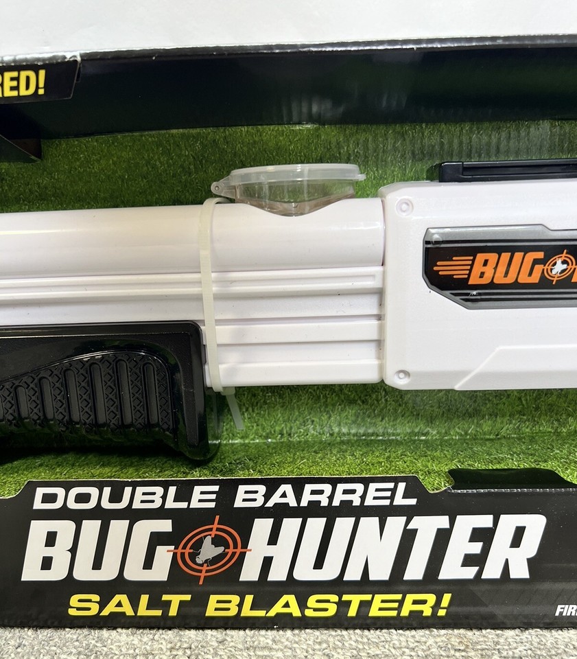Bug Hunter Salt Blaster Air Warriors Double Barrel Salt Gun For Outdoor ...