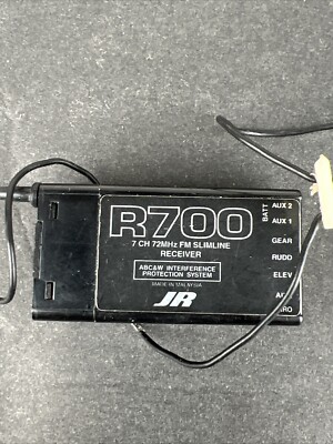 JR R700 Receiver 7 Channel 72MHZ RC CAR TRUCK vintage radio control ...