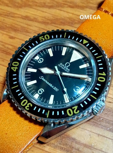Omega Seamaster 300 Vintage Auto Watch Cal 552 Ref 165024 Tritium Lume ...