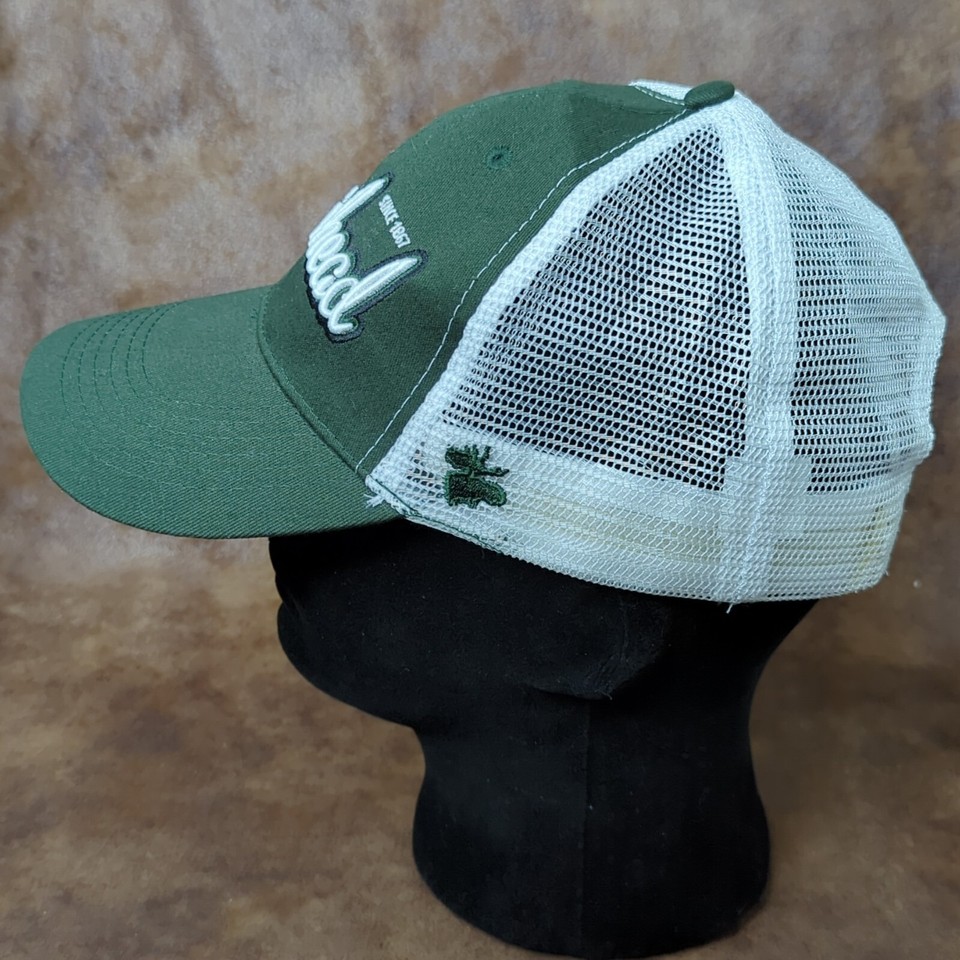 Moosehead Beer Breweries Hat Cap Snapback Green Script Mesh Trucker | eBay