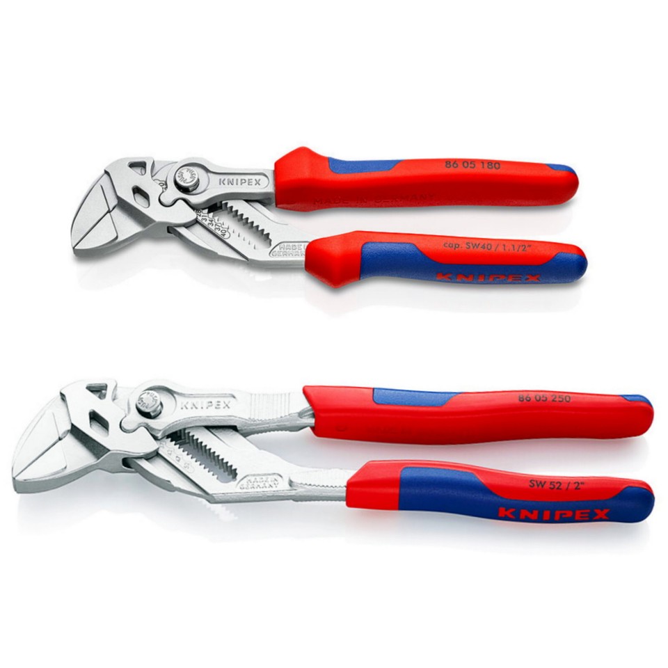 Knipex Adjustable Pliers Wrench Set 86 05 150 -180 -250 - Choose Sizes ...
