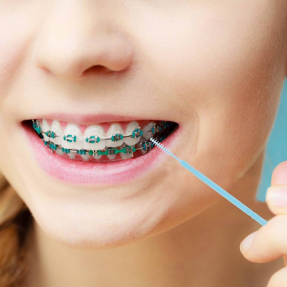 Floss Fruit Fork Tooth Floss Pick Flosser Appetizers Toothpick | eBay