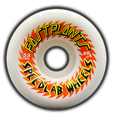 SPEEDLAB Wheels 53mm 99a FastPlants | eBay
