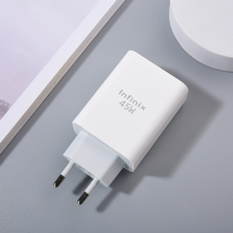 Infinix 45W SuperFast Charger Adapter 6A USB C Cable for Infinix Note ...