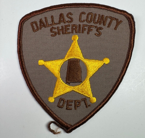 Dallas County Sheriff Alabama AL Patch K4 | eBay