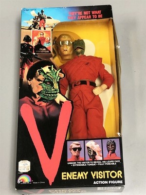 1984 V ENEMY VISITOR ALIEN FIGURE MINT IN THE BOX WOW | eBay
