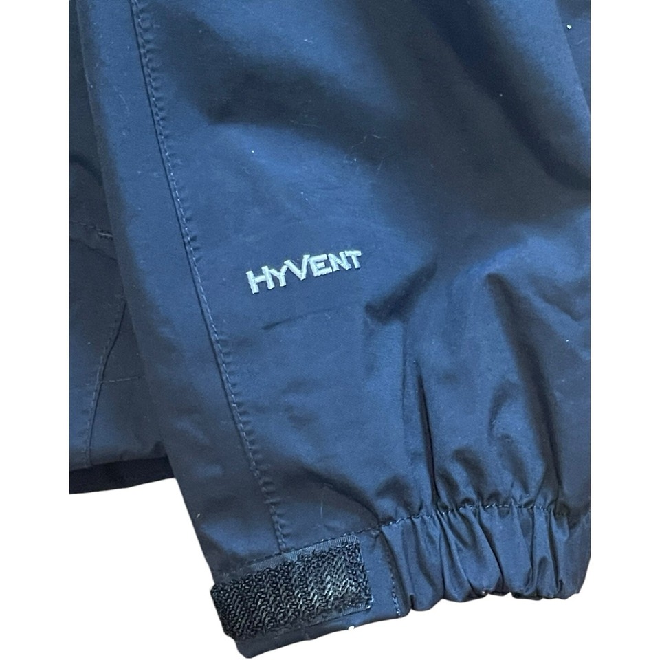 The North Face Mens Black Waterproof Hyvent Double Lining Jacket Hoodie Size S | eBay