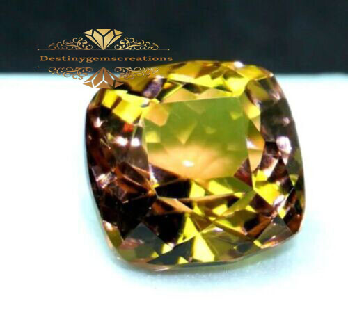 11- 12 Ct Approx. Certified Natural Cushion Zultanite Changing Turkish ...