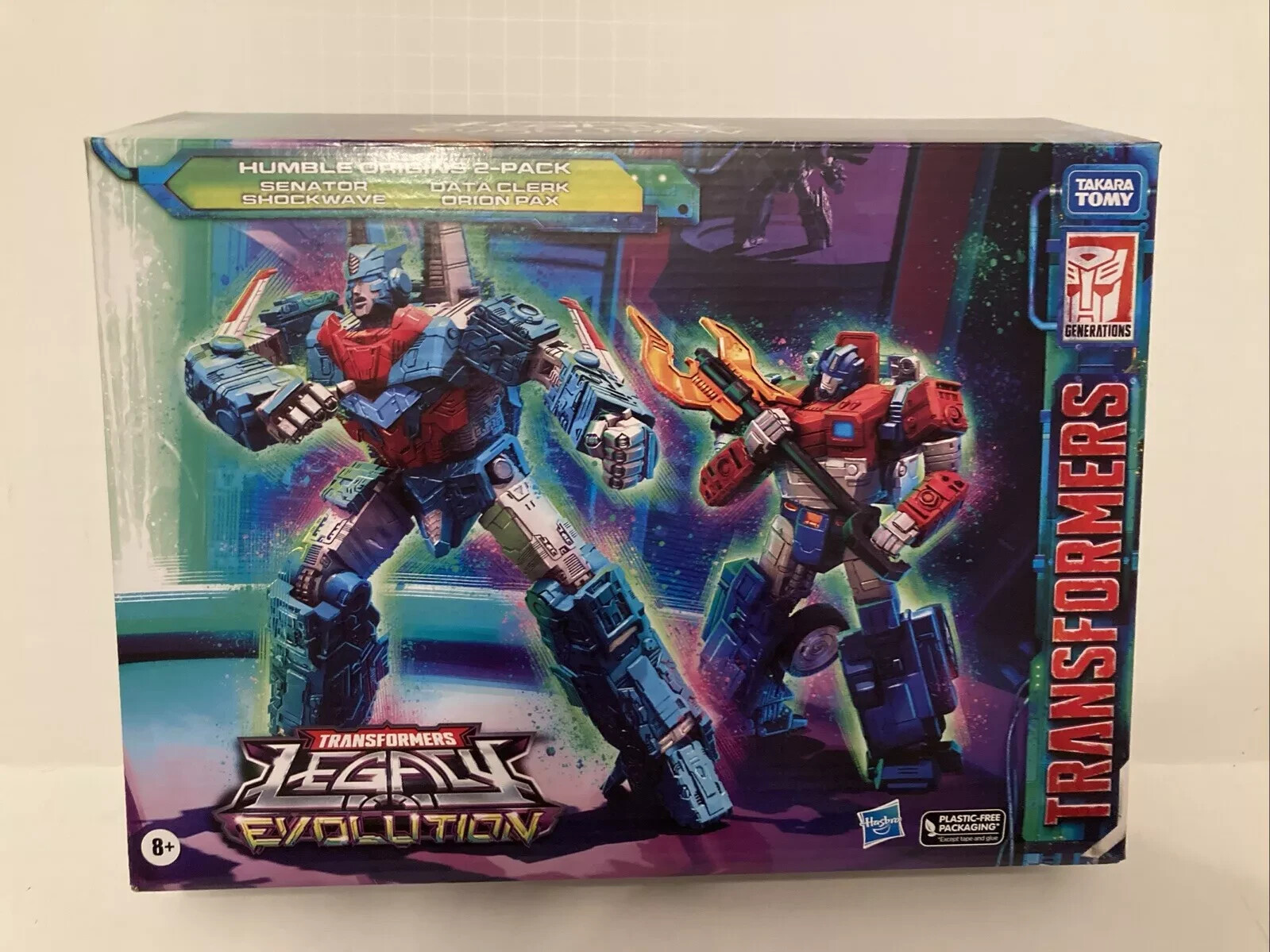 NEW Transformers Legacy Evolution Voyager Senator Shockwave Data Clerk ...