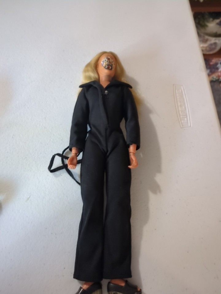 FEMBOT BIONIC WOMAN SIX MILLION DOLLAR MAN ACTION FIGURE MASKS SHOES ...