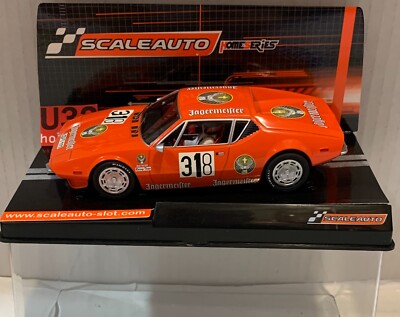 Slot Car Scaleauto SC-6040 Di Tomaso Pantera Gr.3 #318 JAGERMEISTER | eBay