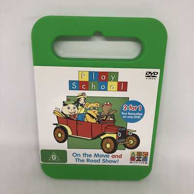 Play School ON THE MOVE / THE ROAD SHOW DVD R4 Kids TV Show VGC Free ...