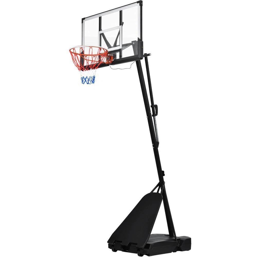 High Resolution Basketball And Net