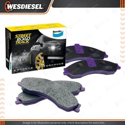 4pcs Bendix Front Street Road Track Disc Brake Pads DB1935SRT | eBay