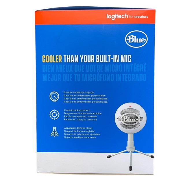 Blue Snowball Ice Plug and Play USB Microphone 988-000071 for sale ...