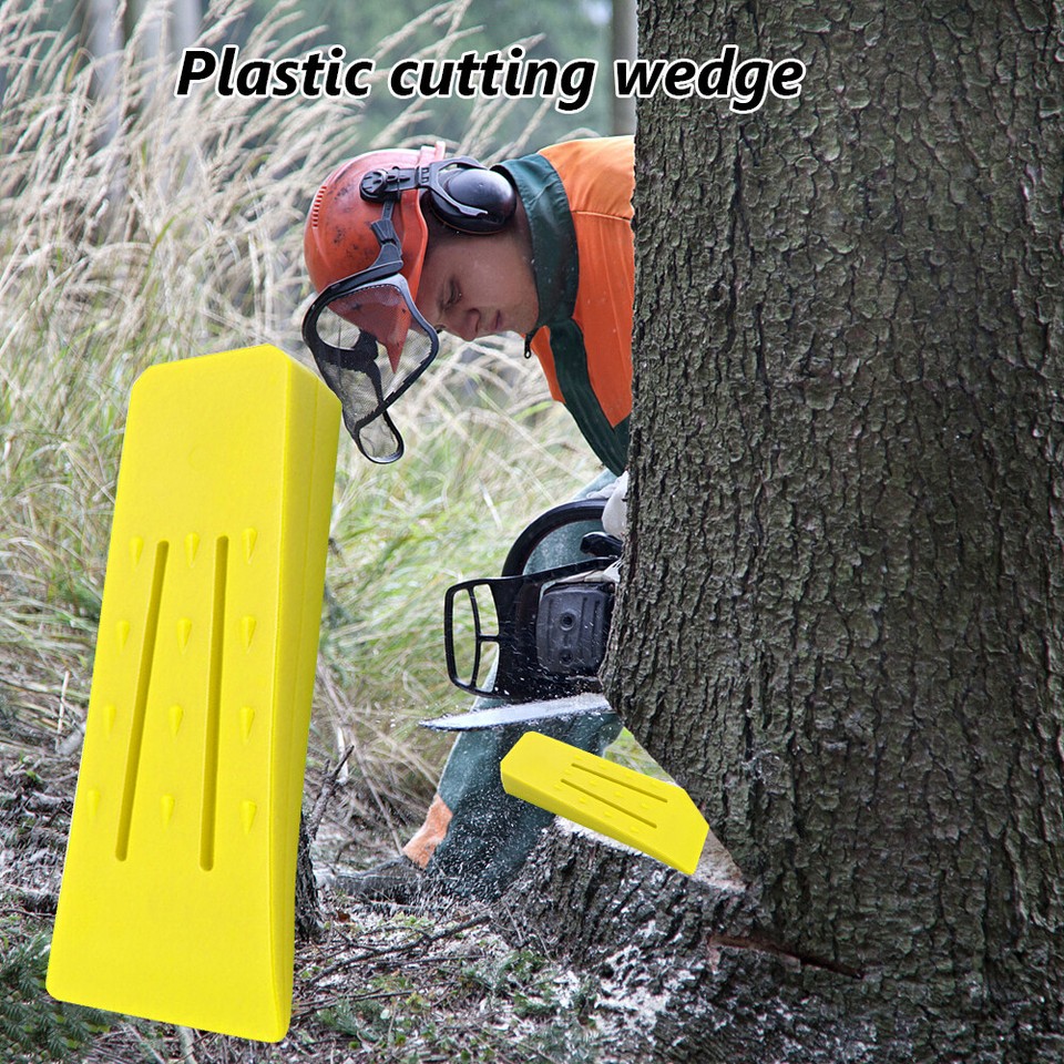 Plastic Felling Wedge Lightweight Wood Splitting Wedges Reusable ...