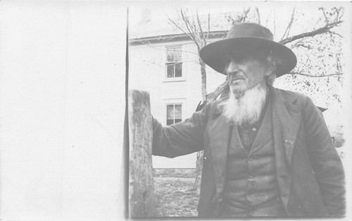 J5/ Interesting RPPC Postcard c1910 Amish Amishman Beard Hat Religion ...