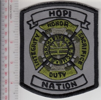 American Indian Tribe FD Arizona Hopi Indian Nation Fire Department ...