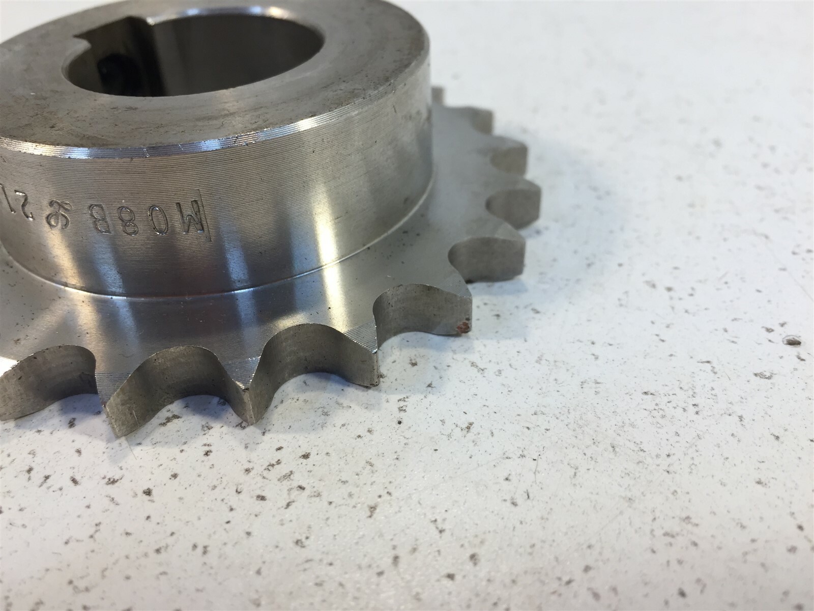 Linn Gear M08B21SS 32MM Roller Chain Sprocket 08B21 Metric Stainless ...