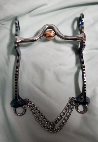 Western Sterling Silver Show Bit #B-1036 MP-06 Blued - Seven Shank 5-1/ ...