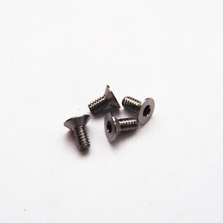 HSI 48020 Hiro-Seiko Titanium Hex Socket Flat Head Screw (M2) M2x8 ...