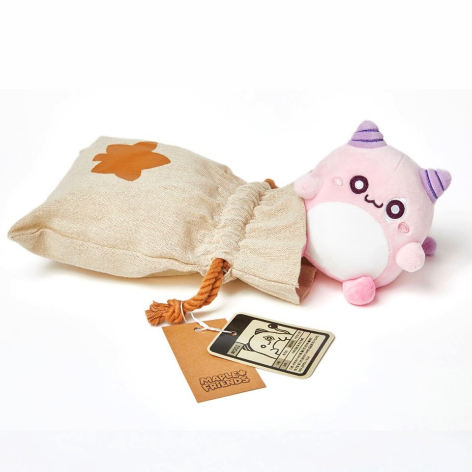 MapleStory MapleFriends Plush Stuffed Toy Pink Bean Desert Rabbit Teddy ...