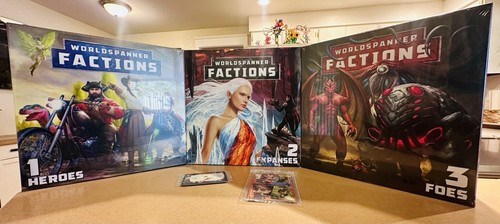 Worldspanner Factions Tactical Adventure Board Game 1-3 Plus Promos ...