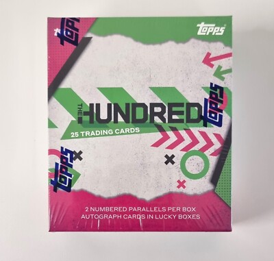2023 The Hundred Cricket Trading Cards Sealed Box | eBay