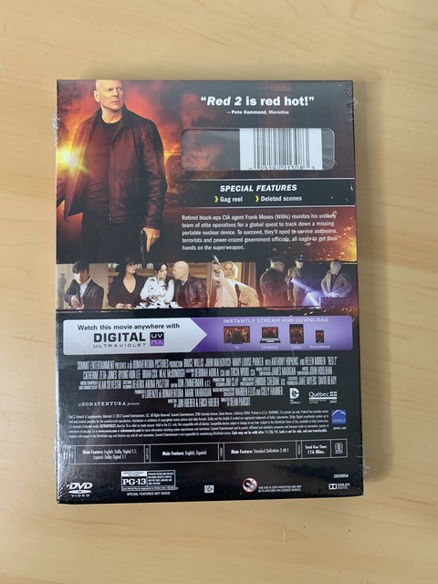 RED 2 (DVD, 2013, Canadian) for sale online | eBay