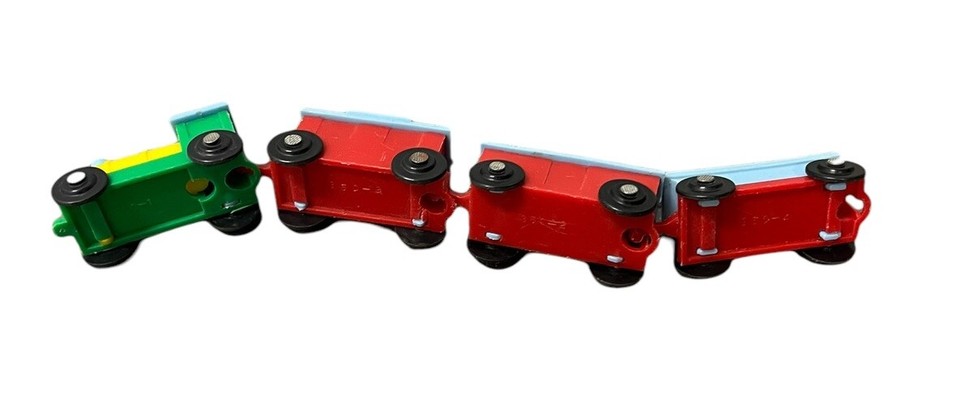 Vintage Plastic Train 4 Piece Plastic | eBay
