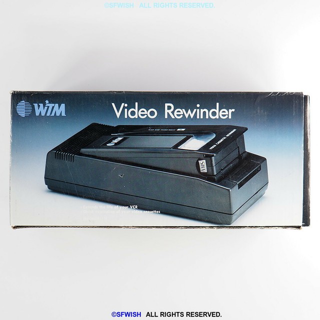 VHS Video Cassette Tape VCR Rewinder with Original Box Model# 911H for ...