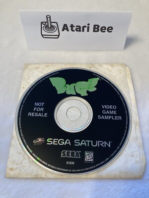 BUG - Sega Saturn NFR Video Game Sampler 10086810042| eBay