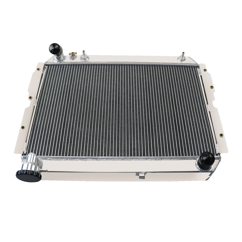 4Row Radiator For 80-90 Toyota Land Cruiser FJ62 FJ60 60 3F Petrol 4.0L ...