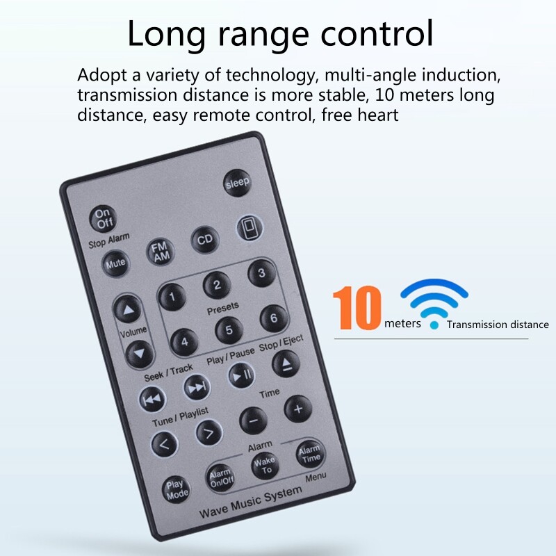 For Music Systems Radio Generation WAR Radio Music Remote Controller | eBay