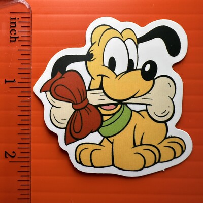 Pluto Sticker Walt Disney Minnie Mouse Sticker | eBay