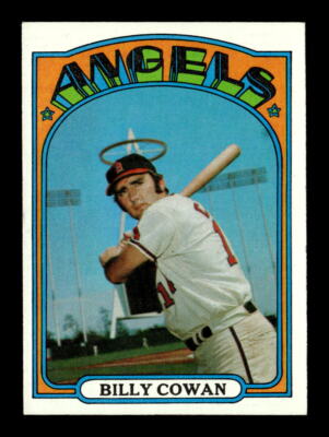 1972 Topps #19 Billy Cowan California Angels NM Baseball Card *D789 | eBay